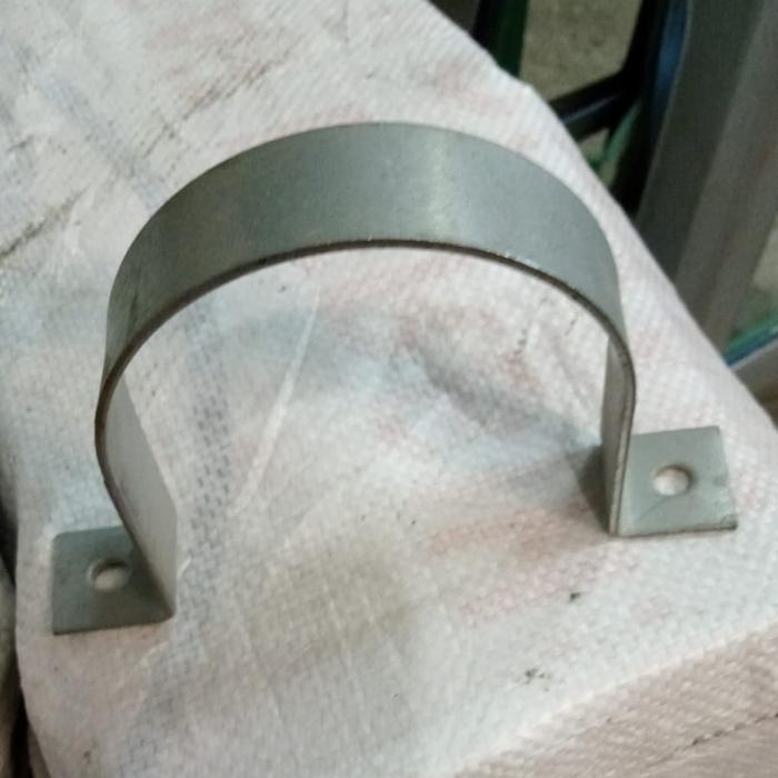 Jual Klem Pipa Plat tebal 2" inch /clamp pipa 2" Galvanis - Jakarta ...