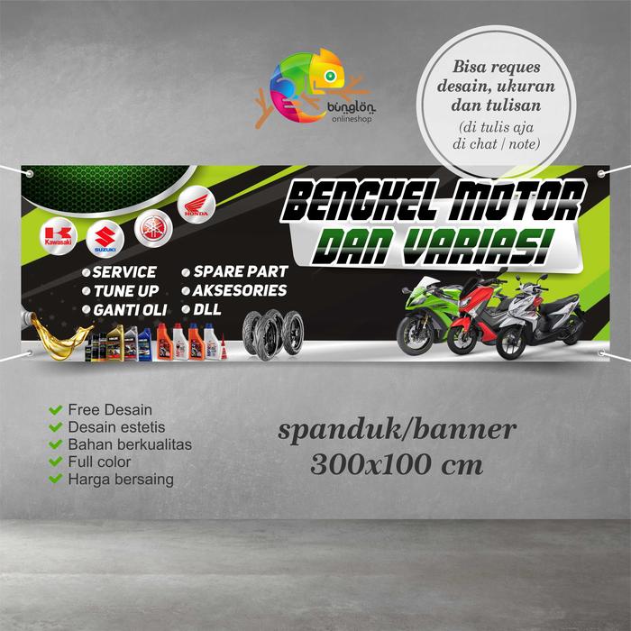 Jual Spanduk, Banner Bengkel Motor dan Variasi - Kab. Sumedang ...