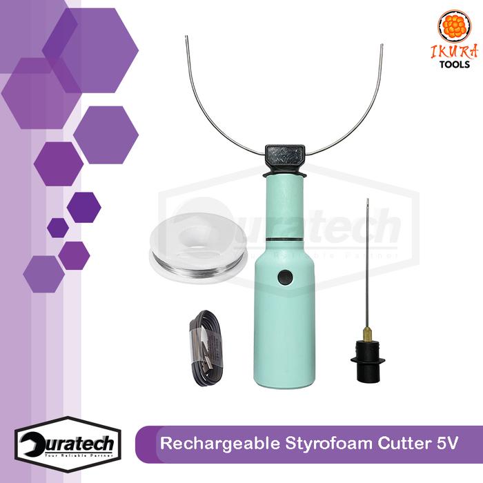 Jual Alat pemotong gabus / Rechargeable styrofoam cutter 5V / Hot wire ...