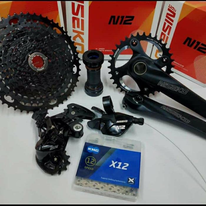 Jual Mini Groupset Niseko N12 12 Speed group set 12 speed N 12 - Kab ...