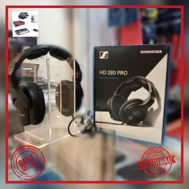 Jual Sennheiser HD 280 Pro Circumaural Closed-Back Monitor Headphones ...