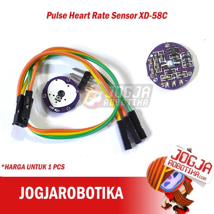 Jual Pulse Heart Rate Sensor XD-58C - Kab. Sleman - Jogjarobotika ...