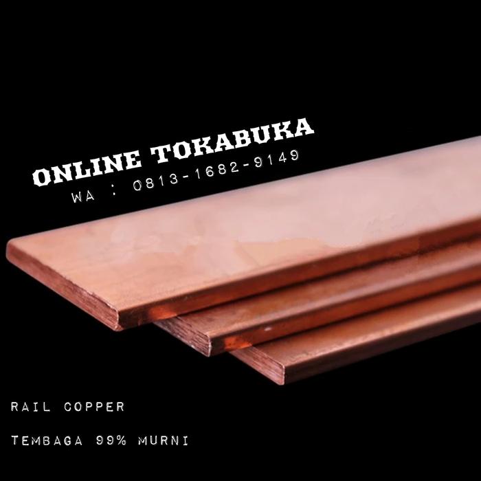 Jual Plat Strip Busbar Tembaga 10mm x 150mm x 4000mm - tembaga import ...