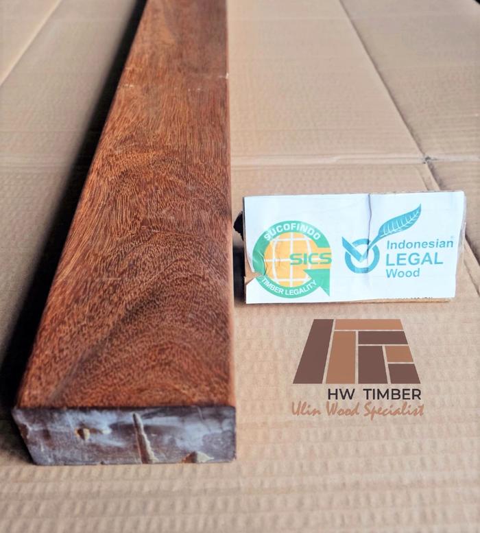 Jual Balok Kayu Ulin Kalimantan 4,5CM x 7CM x 120CM - Kab. Bekasi - HW ...
