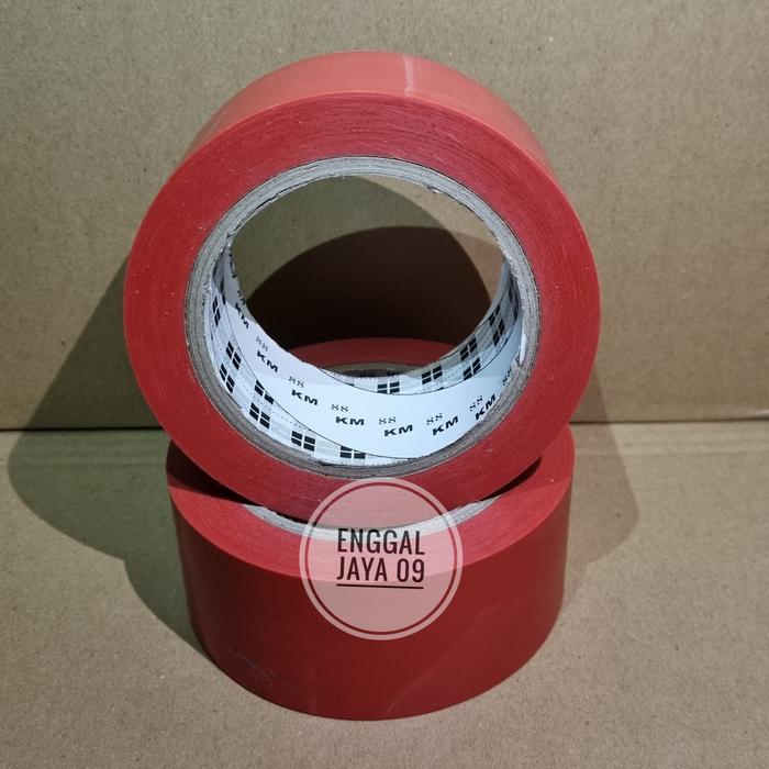 Jual Lakban Lantai KM 88 / Floor Marking Tape Merah 48mm x 33m - Jakarta Barat - Enggal Jaya 09 ...