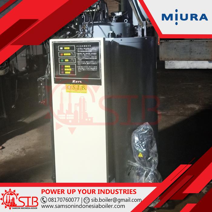 Jual Steam Boiler Second | 750 Kg/hr | Miura - Kab. Tangerang - Samson ...