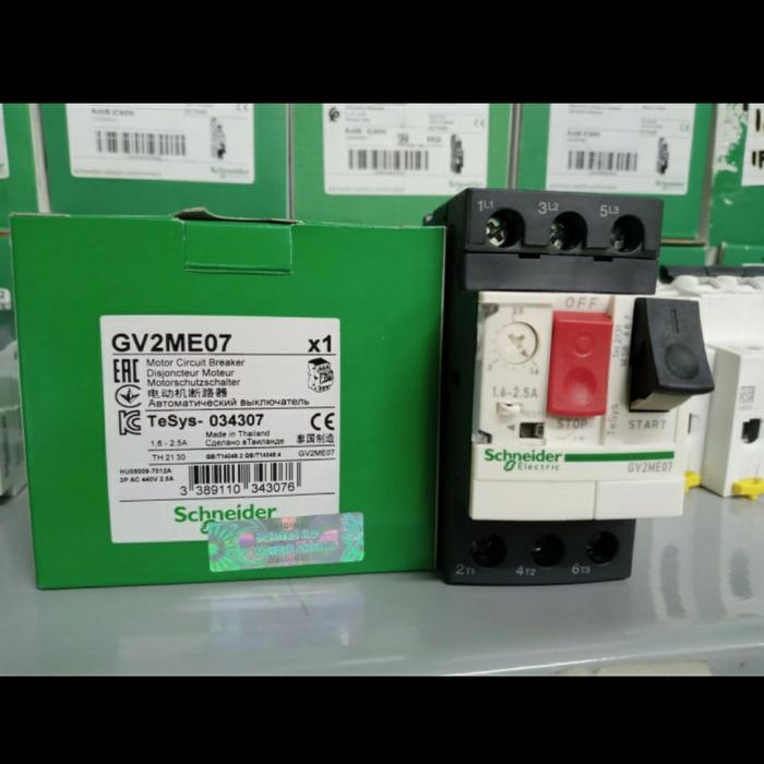 Jual GV2 ME07 Motor Circuit Breaker Schneider GV2ME07 GV2 ME 07 - Kota ...