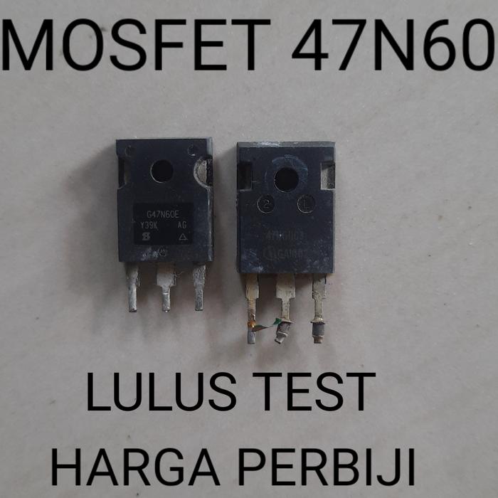 Jual MOSFET FET 47N60 47N60C3 47A 600V CABUTAN UNTUK SMPS DLL - Kab ...