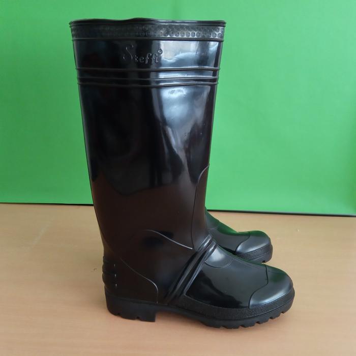Jual Sepatu Boot Panjang / Steffi Boots / Working & Safety / - Hitam ...