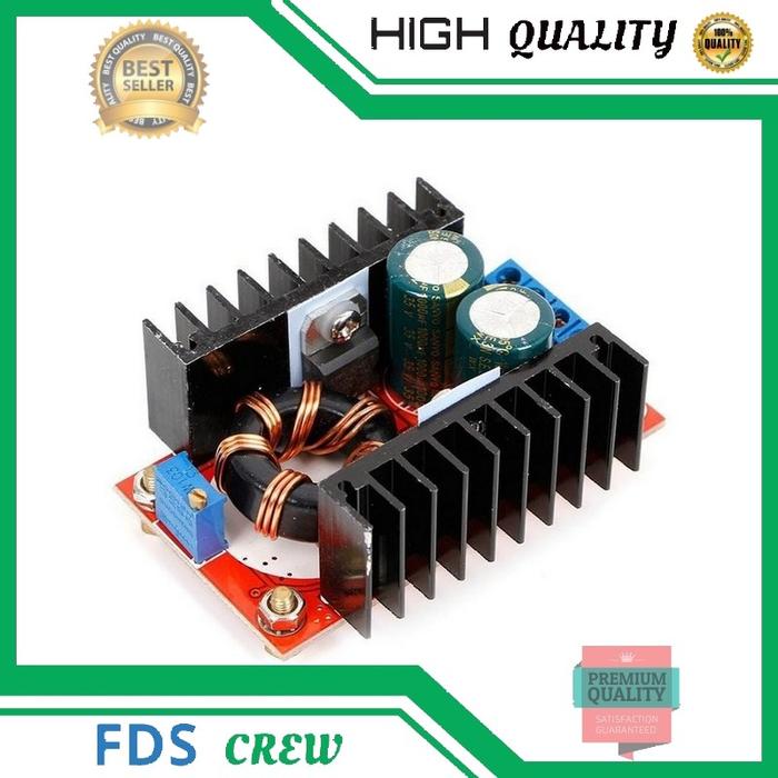 Jual MODUL STEP UP 10 A DC 150W BOOST Volt Dan Ampere Adjust - Kab ...
