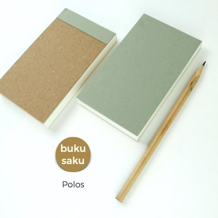 Jual BUKU SAKU POCKET BOOK MINI NOTEBOOK BLANK NOTEPAD - PASTEL - Kota ...