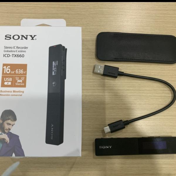Jual Sony Icd-tx660 Alat Perekam Suara Digital Voice Recorder Original New Di Seller Noelle ...