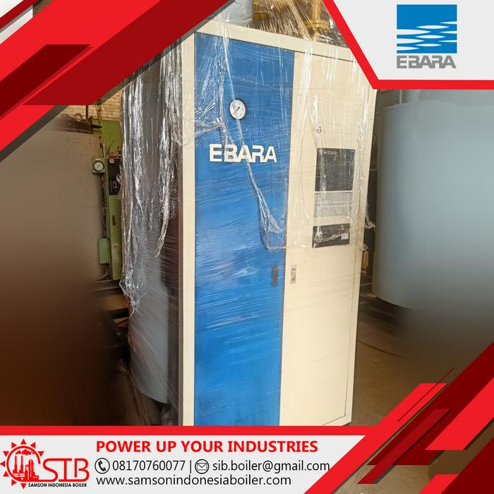 Jual STEAM BOILER SECOND 500 KG/JAM (KG/HOUR) EBARA GAS BY SIB - Kab ...