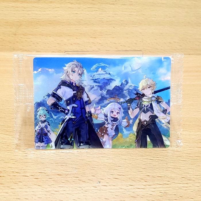 Jual Genshin Impact Visual Art Card [V-34] Sucrose Albedo Paimon Aether ...