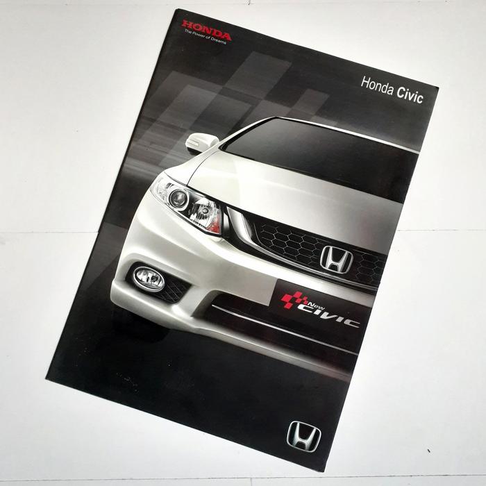 Jual Brosur Mobil Honda New Civic - Kota Malang - Kertas Abc | Tokopedia
