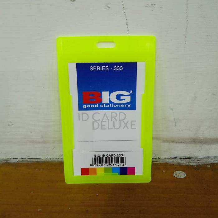 Jual ID Card / Name Tag Deluxe 333 Big - Biru - Kota Malang - Prima ...