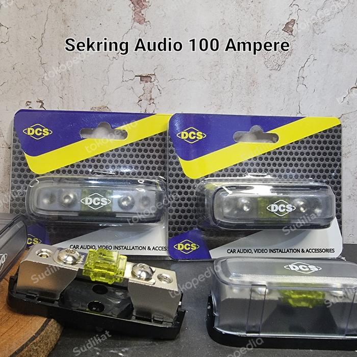 Jual SEKRING / SIKRING FUSE AUDIO / MOBIL FUSE HOLDER AUDIO MOBIL - 100 ...