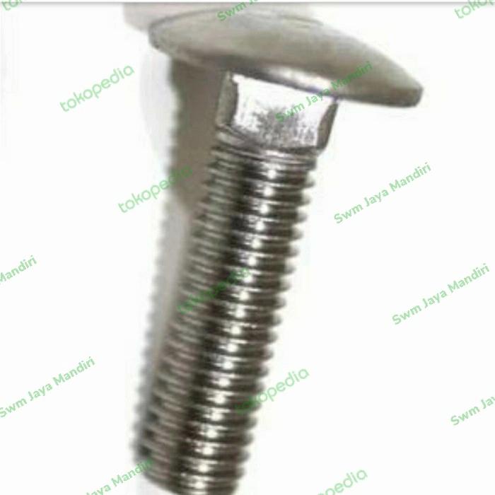 Jual Baut mur payung | m8 x 30 mm | stainless 304 | Baut pala payung pager - Jakarta Pusat - Swm ...