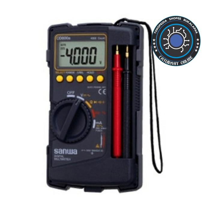 Jual multitester avometer digital sanwa CD800a avo meter CD800 cd 800 ...