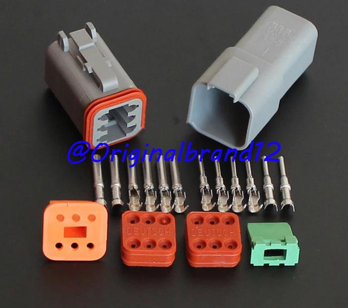 Jual Soket 6 pin Deutsch connector 6 kit Deutsch - Jakarta Barat ...