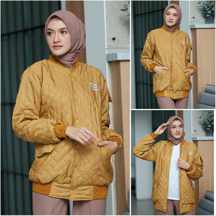 Jual JAKET WANITA TERBARU JACKET BOMBER CEWEK KEKINIAN CASUAL MODIS ...
