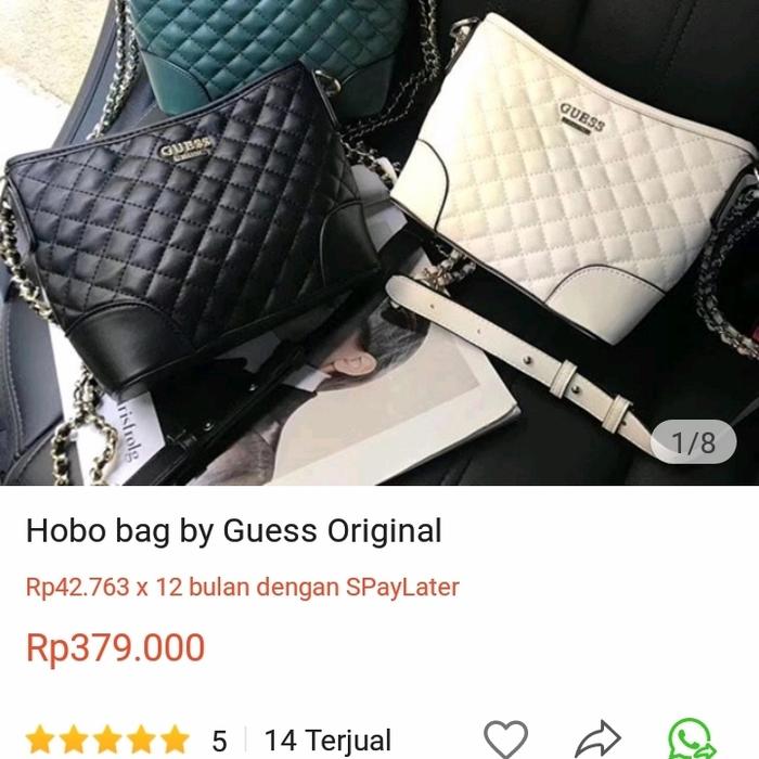 Jual Guess kris hobo sling bag white new ada defect BACA DESKRIPSI - Kota Depok - Shops Therapy ...