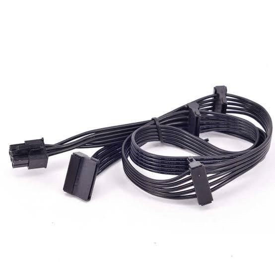 Jual Kabel Modular Psu To Sata & Molex Atx Power Supply Cable Di Seller ...