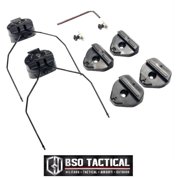 Jual Earmor M13 MTEK MLOK Helmet Rail Adapter Attachment Kit M31 M32 ...