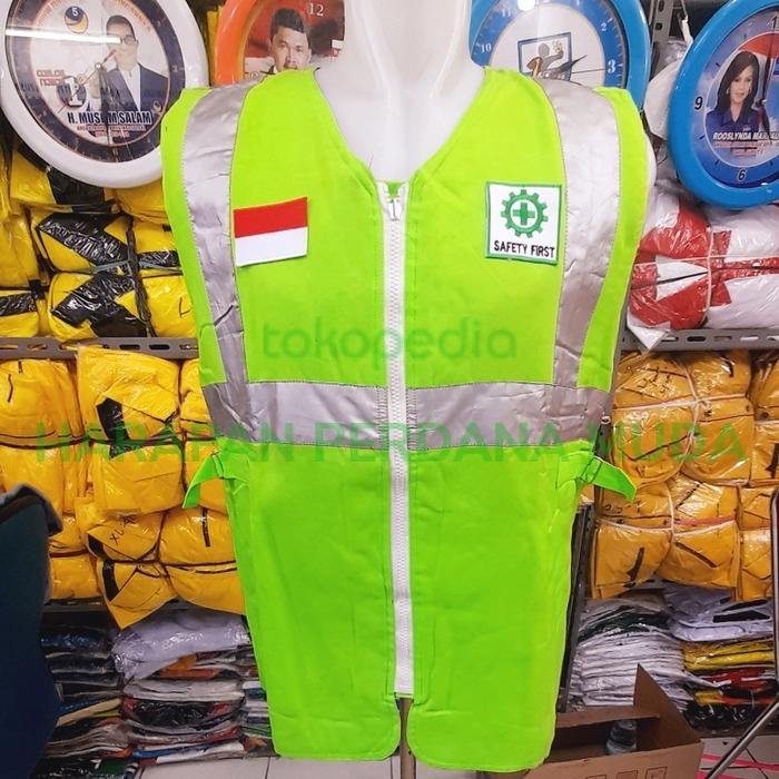 Jual Rompi Safety First / Rompi Safety / Rompi Proyek/ Seragam Safety ...