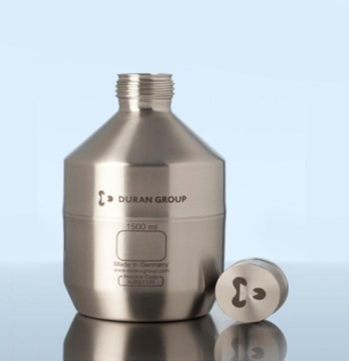 Jual BOTOL KIMIA STAINLESS STEEL,GL45, 1500mL,SS 316L type without ...