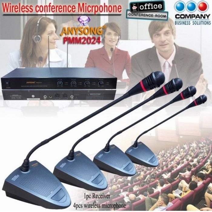 Jual MIC CONFERENCE MEJA WIRELESS ANYSONG PMM2024 PMM 2024 - Jakarta ...