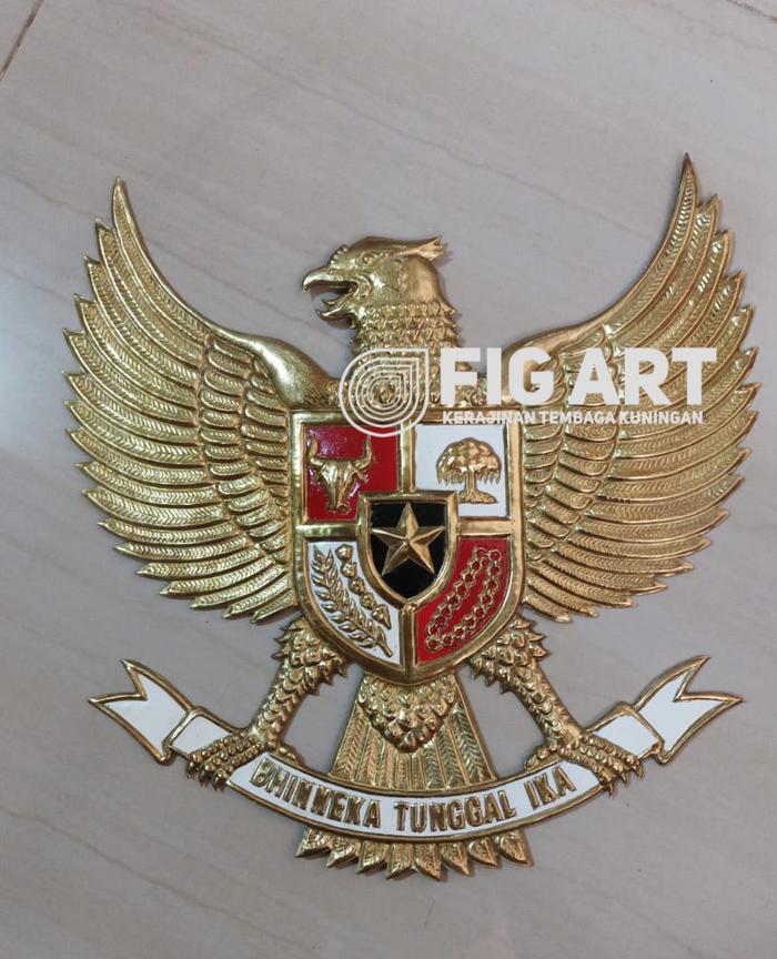 Jual Logo Garuda 2D Kuningan - Kab. Boyolali - Kerajinan Tembaga FigArt ...