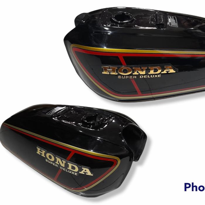 Jual Tangki GL 100 cat hitam set emblem type A - Kab. Sidoarjo ...