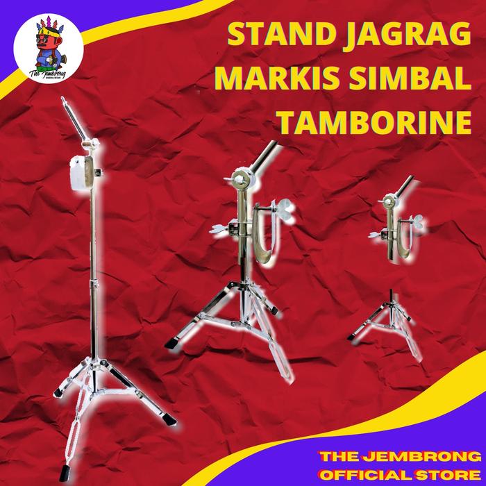 Jual STAND JAGRAG KAKI MARKIS MARAWIS KECREK TAMBOURINE SIMBAL JAGRAK ...