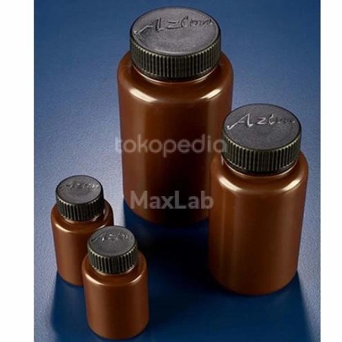 Jual Botol Reagen Coklat Plastik (Reagent Bottle Amber PP), 500 ml ...