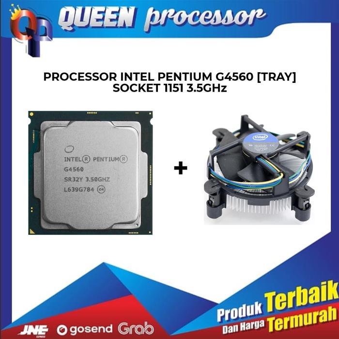Jual INTEL PENTIUM G4560 TRAY 3.5Ghz Cache 3MB Socket 1151 KABYLAKE + FAN - Jakarta Pusat ...