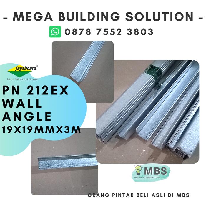 Jual Wall Angle 3m PN 212ex - Rangka Plafon Jayaboard Furring - Jakarta ...