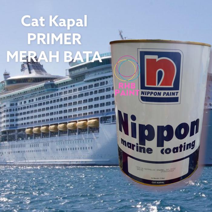 Jual Cat Kapal Marine Coat Red oxide primer1 Nippon Paint 5 L - Jakarta Barat - RHB Paint ...