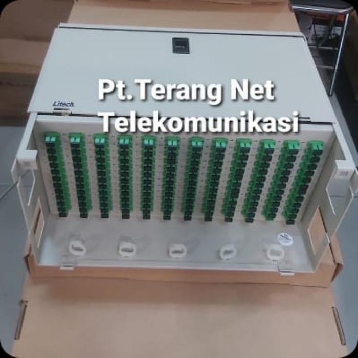 Jual LITECH ODF OTB RACK 144 CORE ADAPTOR SC APC FIBER OPTIK - Jakarta ...