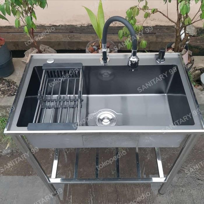 Jual wastafel portable stainless/kichensink pottable - Kota Tangerang ...