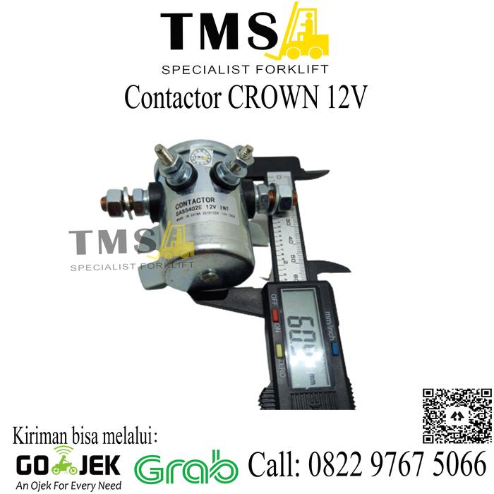 Jual Contactor Crown 12V Solenoid For Forklift 4 Pin - Kota Tangerang ...