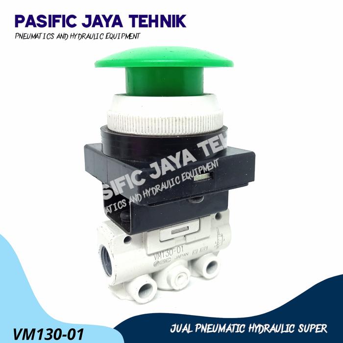 Jual Mechanical Valve SMC VM130-01-32G Push Button (Mushroom) 1/8" - Jakarta Barat - Pasific ...