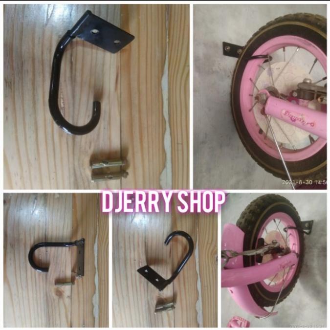 Jual besi gantungan velg sepeda gantungan sepeda tempel dinding - Kab ...