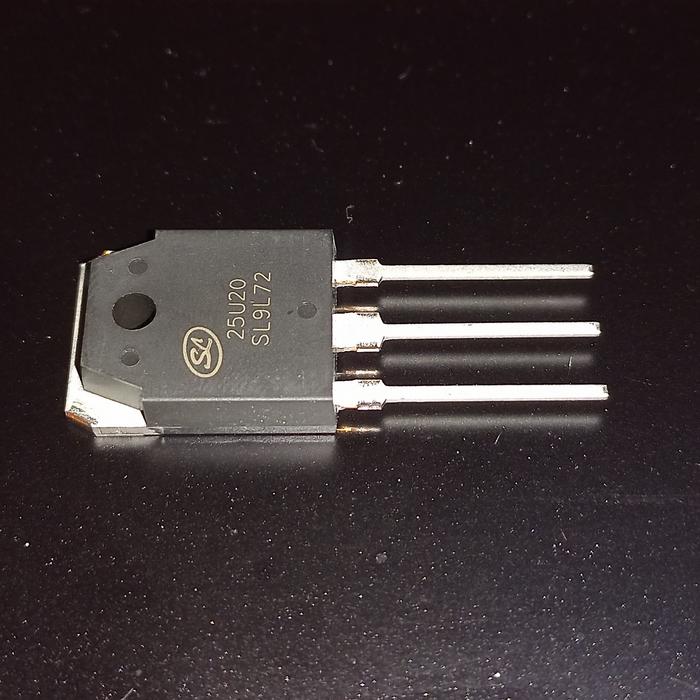 Jual DIODA SILAN 25A 200V 25U20 SL 25U20 DIODE ORIGINAL TO-247 - Kab ...