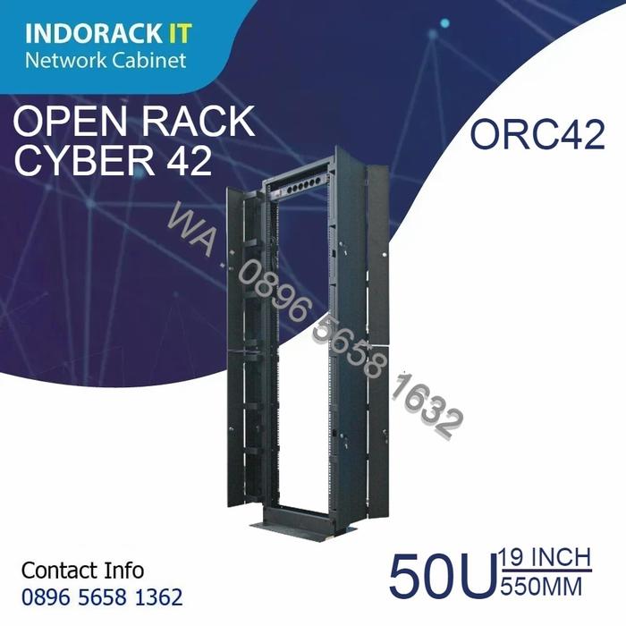 Promo Open Rack Cyber INDORACK Rack server 42U - ORC42 Cicil 0% 3x ...