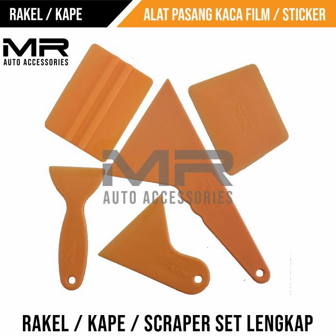 Jual RAKEL / SCRAPER SET LENGKAP UNTUK PEMASANGAN KACA FILM DAN STIKER ...