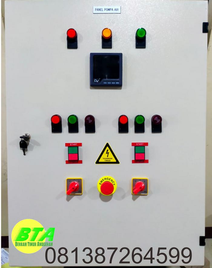 Jual PANEL POMPA TRANSFER 2 x 22 KW Auto bergantian bisa manual ...