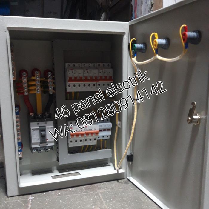 Jual PANEL DISTRIBUSI 3PHASE INDUK MCCB 100A LS,MCB 3P 25A LS BOX 40X50 ...