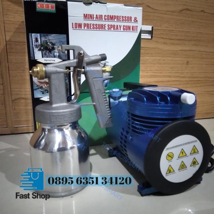 Jual kompressor Angin elektrik Mini Compresor and low presurre spray ...