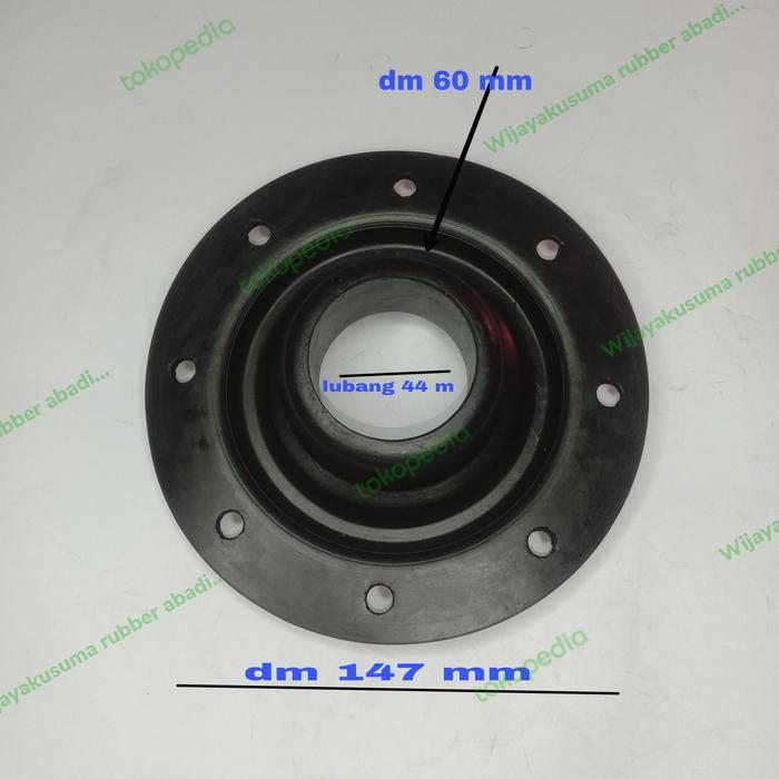 Jual Rubber membran / membrane / diaphragm / valve 147 x 60 mm - Kota ...